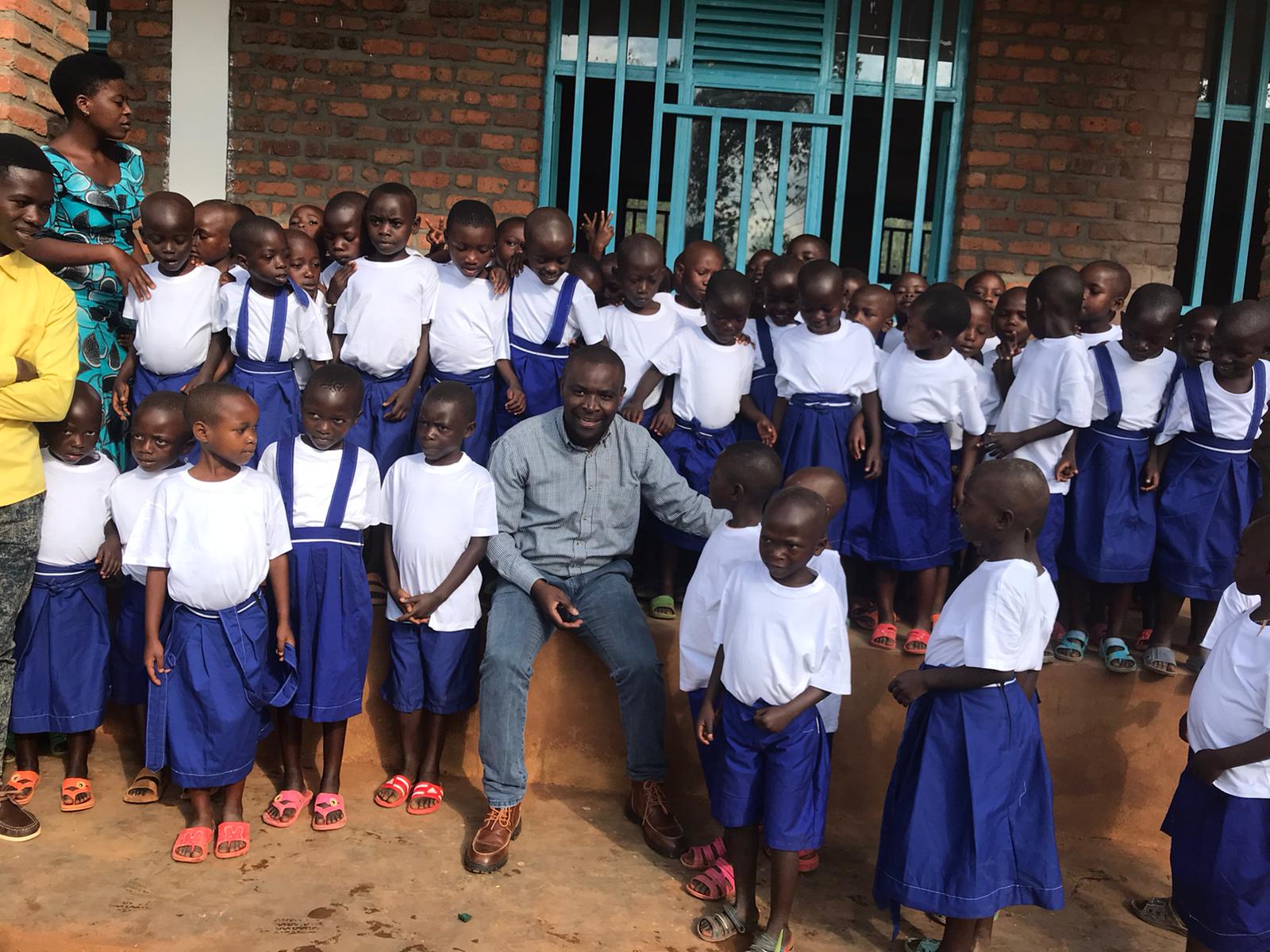 Nuestro compañero, Leonard Bahati, en Madrid. | Mamore