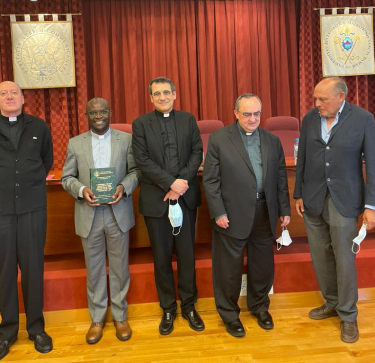 Nuestro compañero, Leonard Bahati, en Madrid. | Mamore